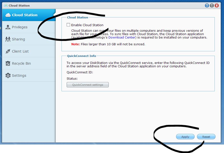 Synology cloud station backup tutorial - simplegaret