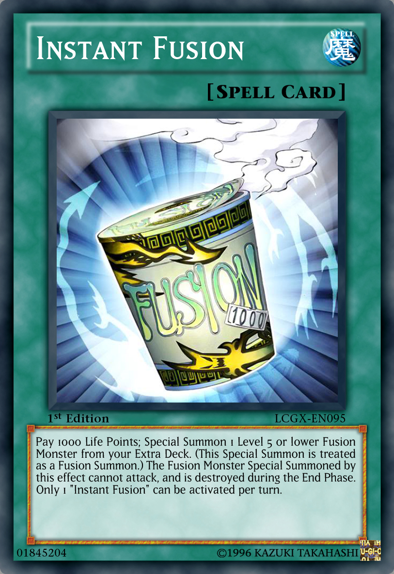 Penjelasan Fusion Monster dan Fusion Summon ~ YU-GI-OH AREA