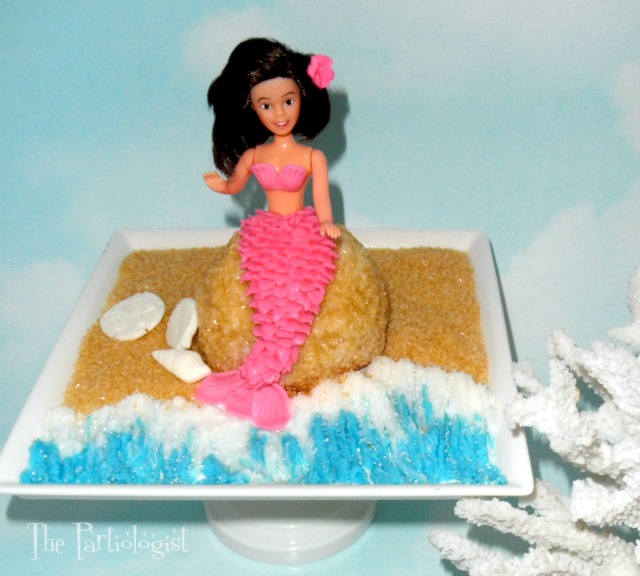 The Partiologist: Beach Week - Mermaid Cake!