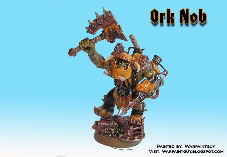 WarPaint Studio: Ork Nobz Finished (part 2)