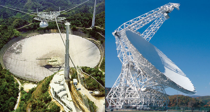 Ça se passe là haut: Six nouvelles bouffées rapides d'ondes radio pour ...