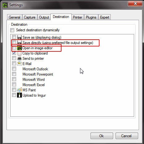 How To Use ::: How to use and optimize greenshot!!