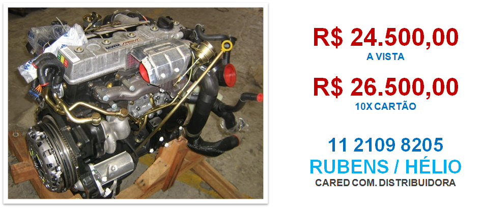 MOTOR MWM 2.8 - Motor MWM Sprint 2.8 NOVO: motor-mwm-sprint