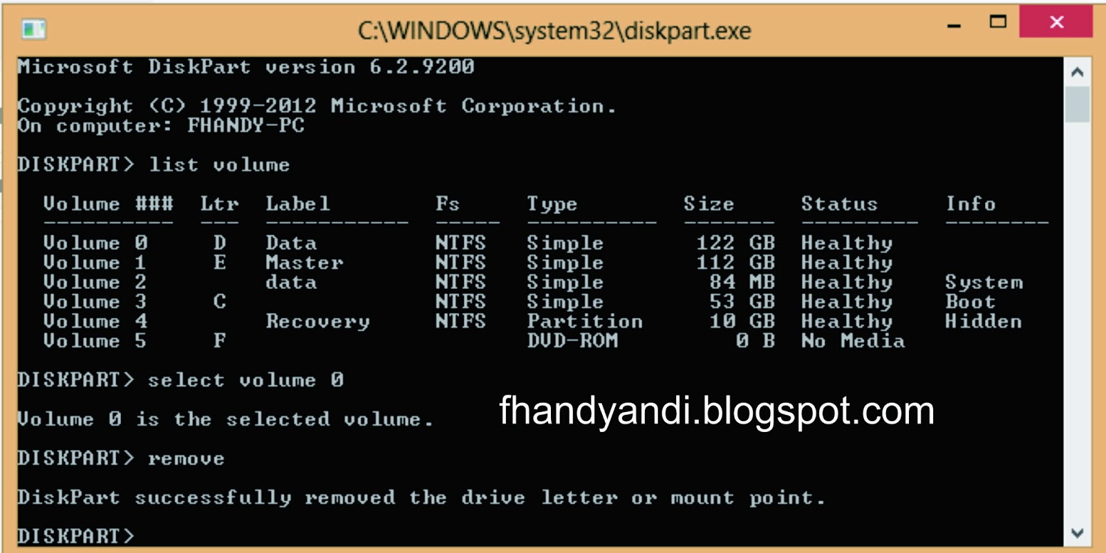 Cara Menyembunyikan Partisi Hardisk Menggunakan Cmd ~ Free Software And Tutorial