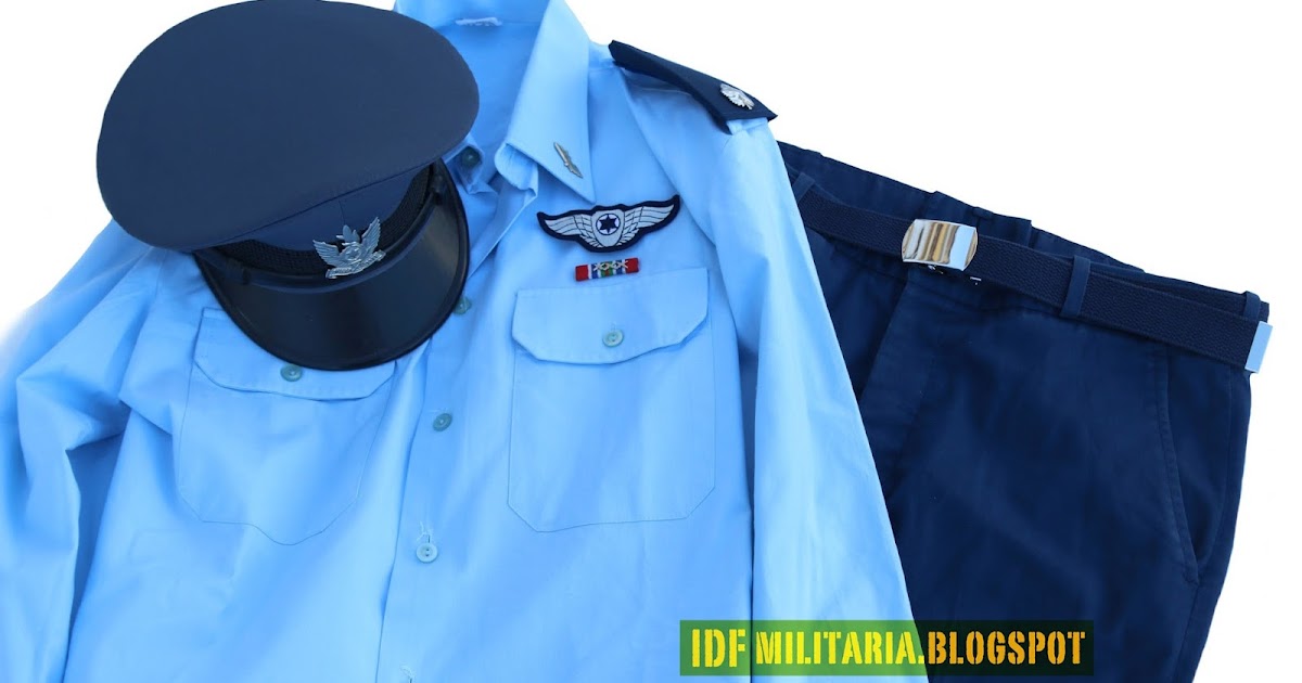 IDF MILITARIA: UNIFORME DE GALA DE LA FUERZA AÉREA (clase A)