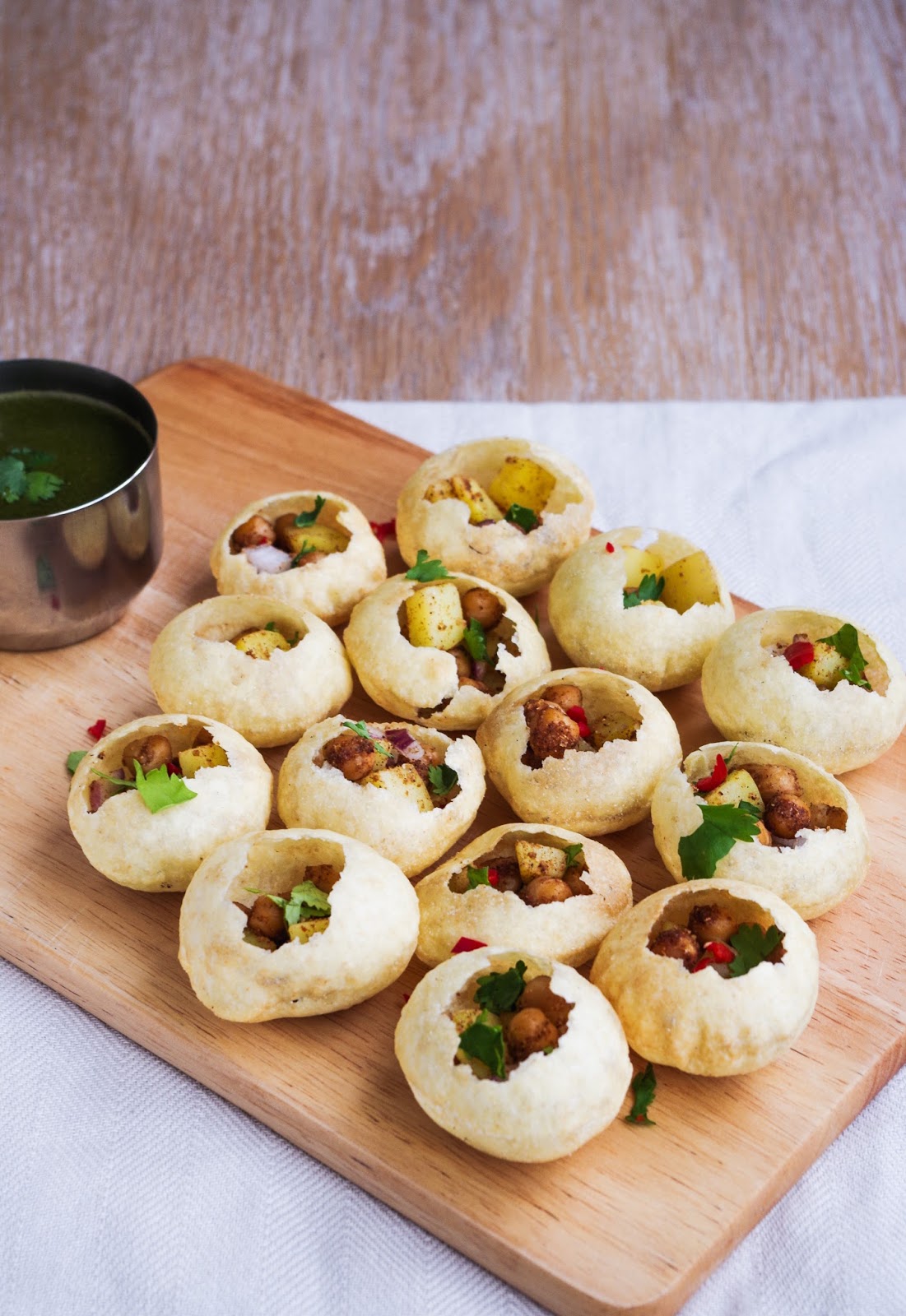 Pani Puri |Euphoric Vegan