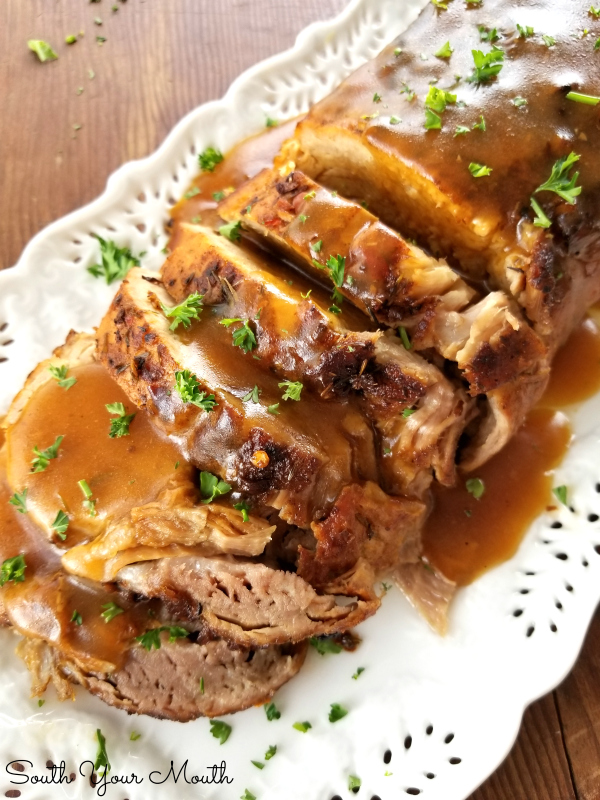 slow cooker pork ribeye roast