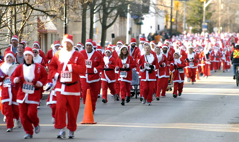 Toronto Grand Prix Tourist - A Toronto Blog: Burlington Santa Run 5k ...
