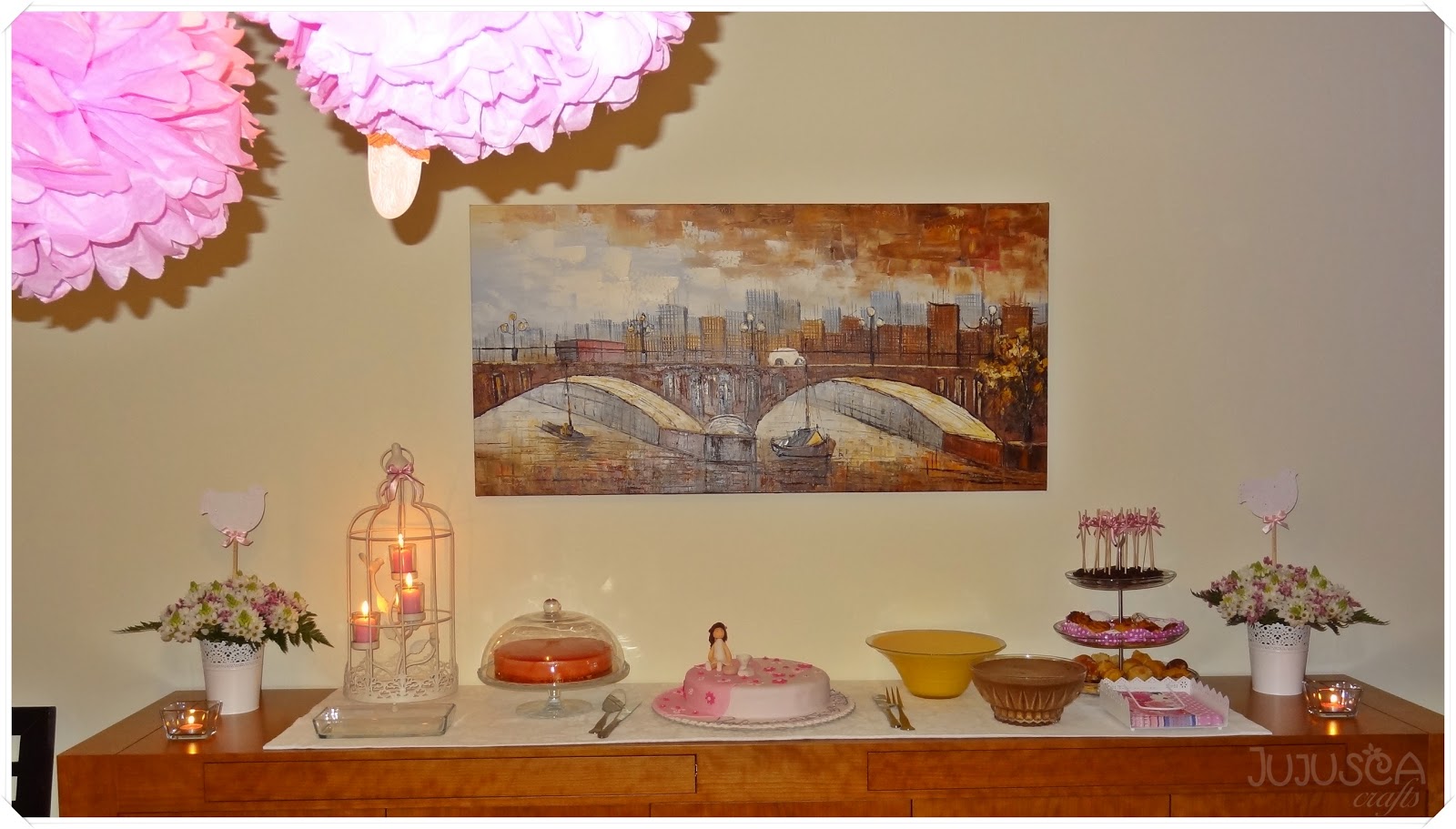 Jujusca Crafts: Comunhão Solene ou Profissão de Fé - lembranças e decoração