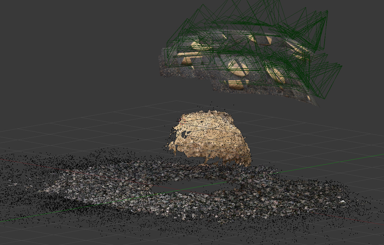 ATOR: Blender camera tracking + Python Photogrammetry Toolbox