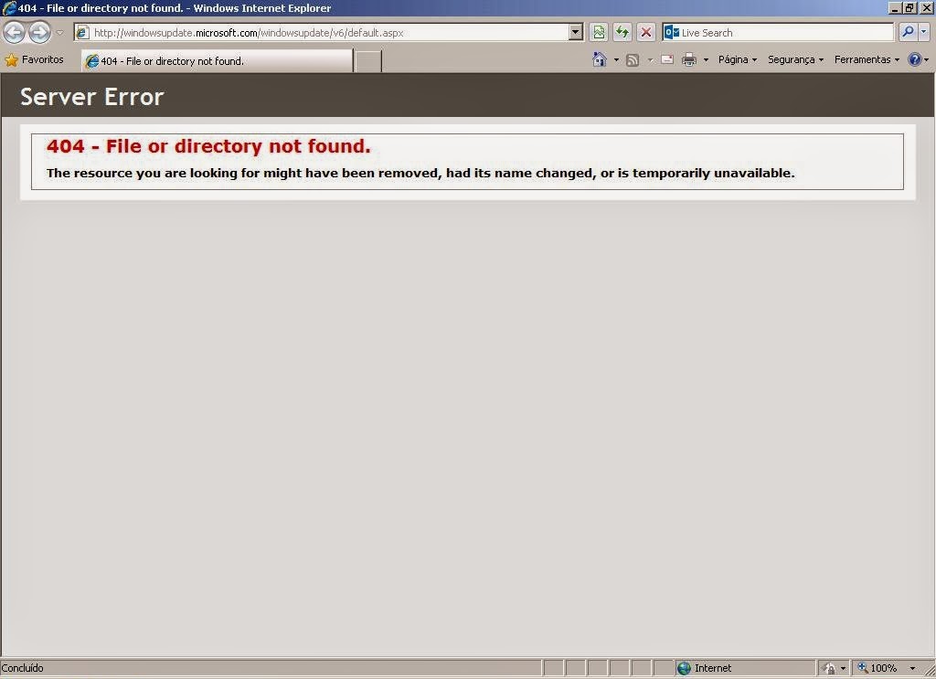 Francisco C Soares: Forçar atualização XP