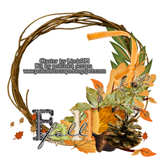 Graphic Groupies: Fall Days Cluster Frames