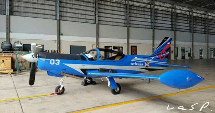 DEFENSE STUDIES: Ceremony of RTAF-6 Propeller Training Aircraft