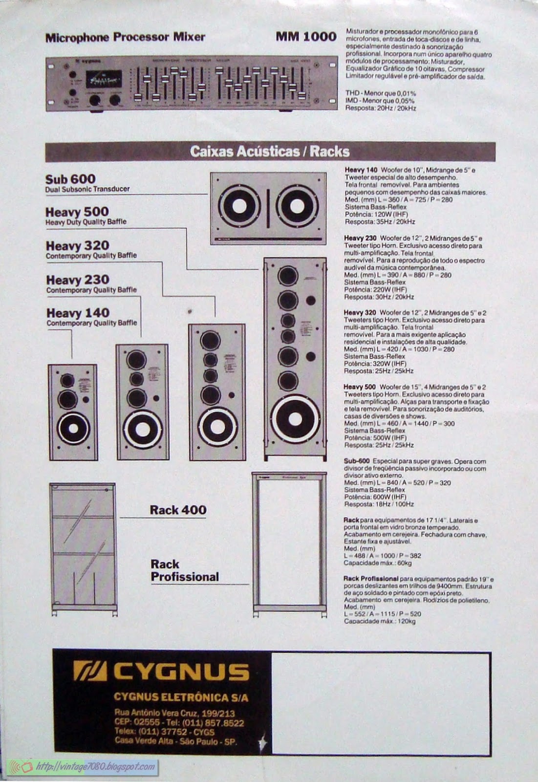 Vintage 70 80: Cygnus 02