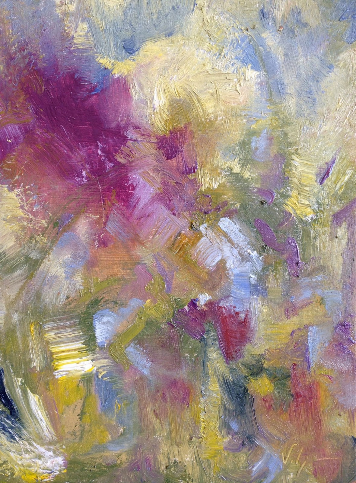 Christopher Volpe's Art Blog: Painting a Sensation