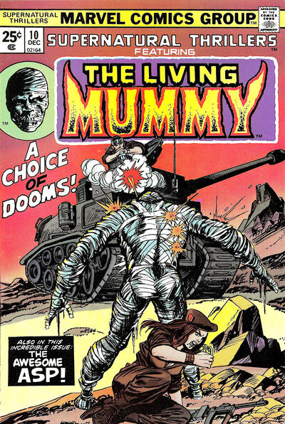 Rip Jagger's Dojo: Marvel Horror - The Living Mummy!