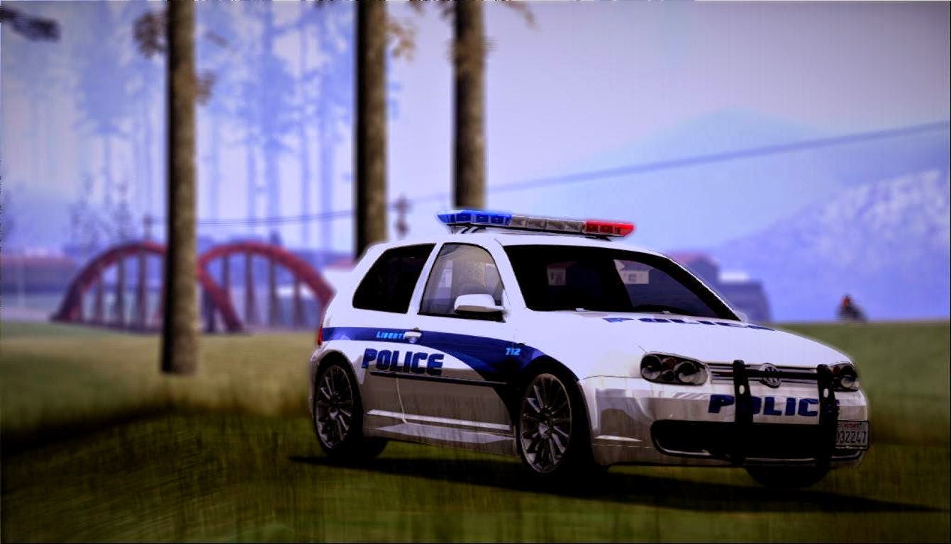 POPO-SPOT: 【REL】2003 Volkswagen Golf MK4 R32 Liberty City Police Custom