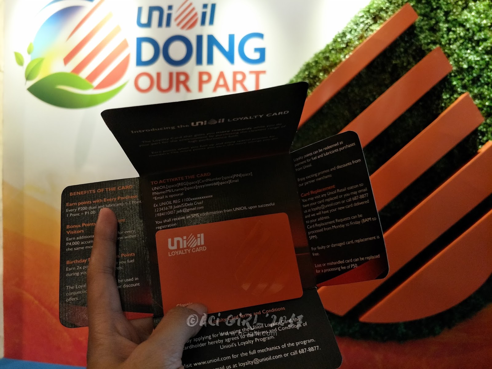 UNIOIL cares for Mother Earth launches “Doing Our Part” Campaign | Aci Girl