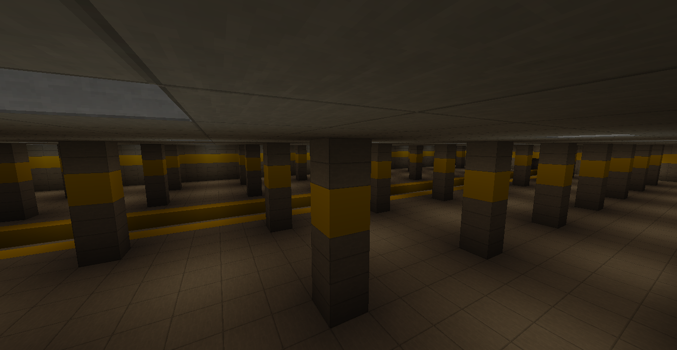 MODERN MINECRAFT : Subway Yellow Line
