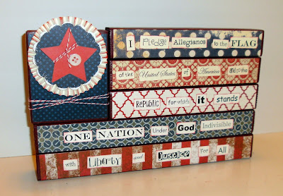 Crafty Girls Workshop...: I Pledge Allegiance to the Flag