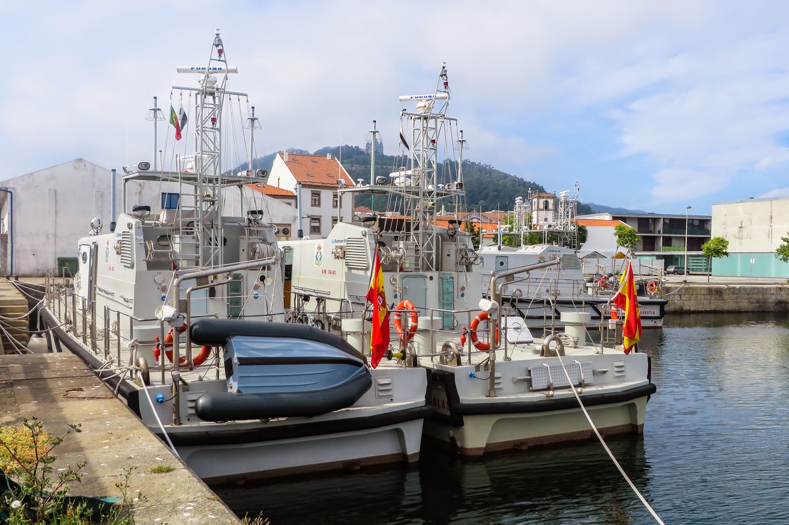 Embarcações da Armada Espanhola atracam em Viana do Castelo