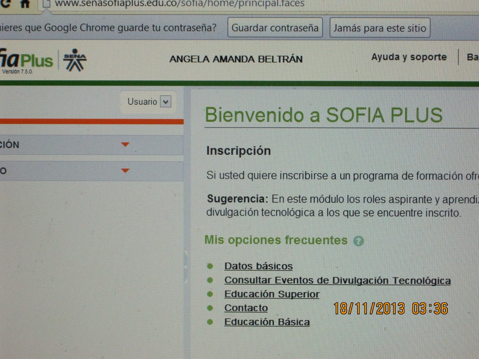 INDUCCION : REPASO BLOGGER Y PLATAFORMA SOFIA PLUS