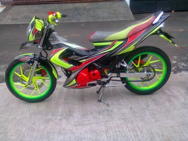 40+ Modifikasi Airbrush Satria Fu Keren Terbaru - Variasi Motor Mobil ...