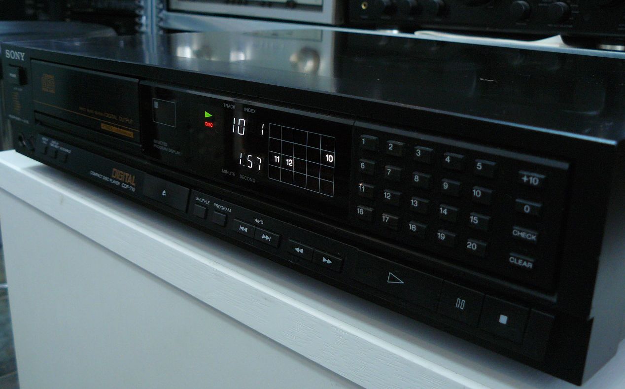 Sony CDP-710 - CD Player | AudioBaza