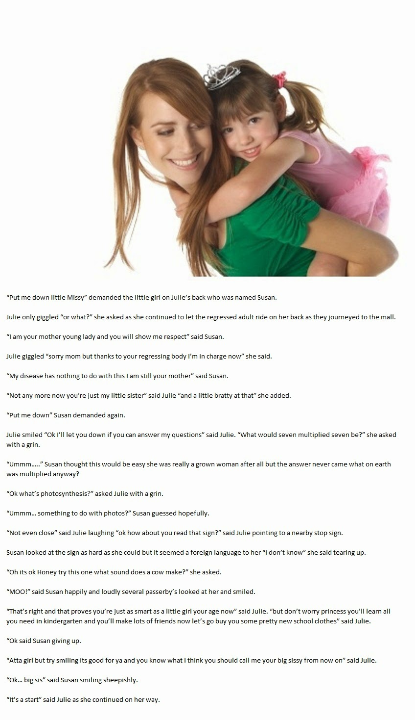 Feminina TG/AR Captions: AR Missy to Sissy