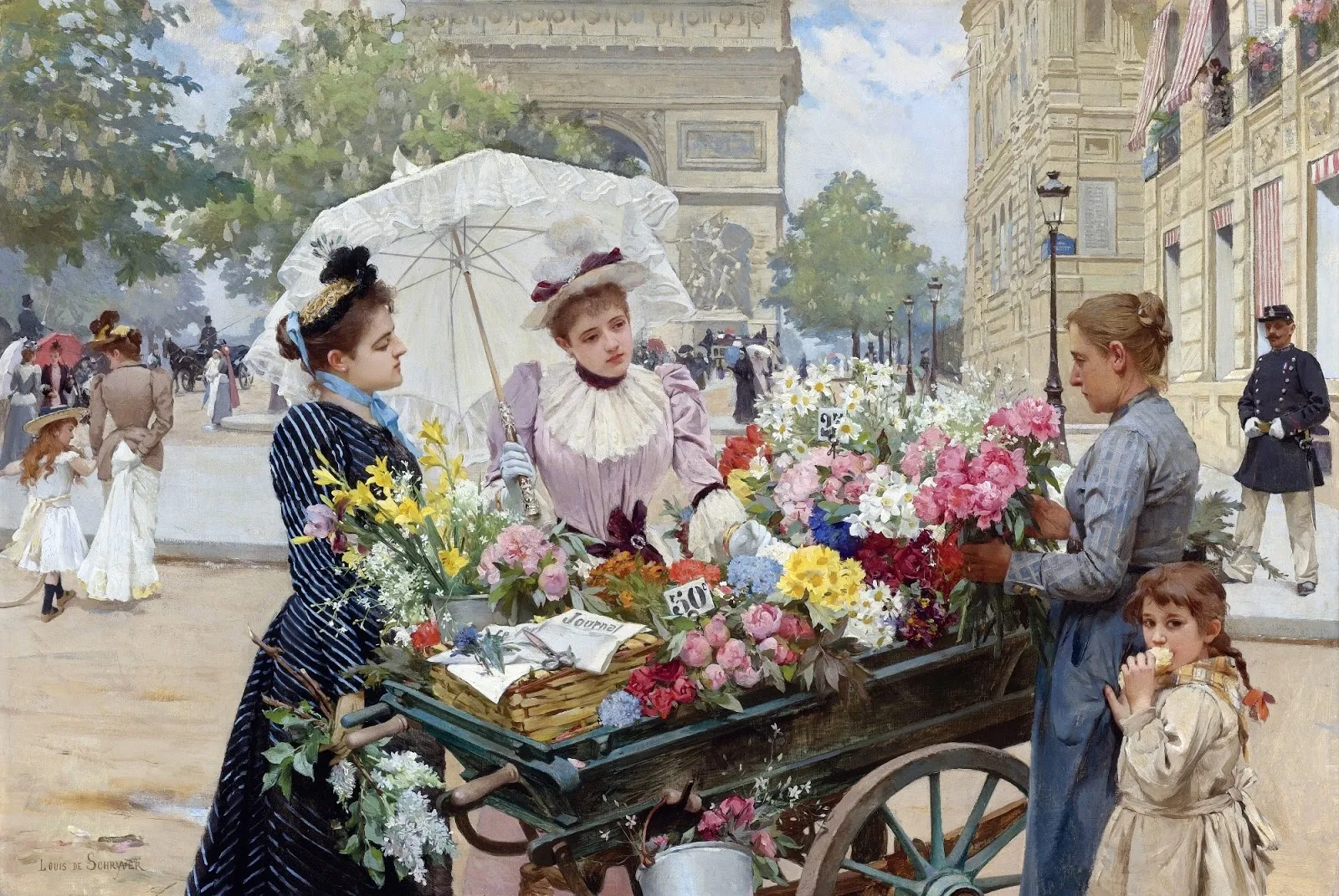 Louis Marie De Schryver | Romantic painter | Tutt'Art@ | Pittura ...