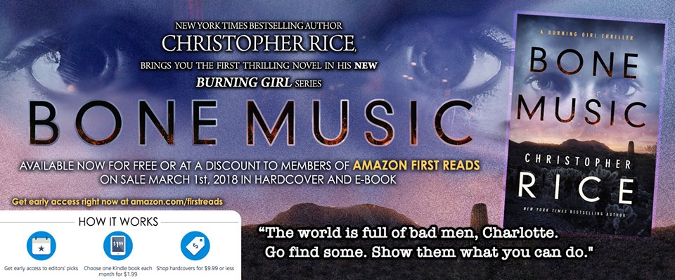 Book Readers Heaven: Best Seller Christopher Rice Presents New Series ...