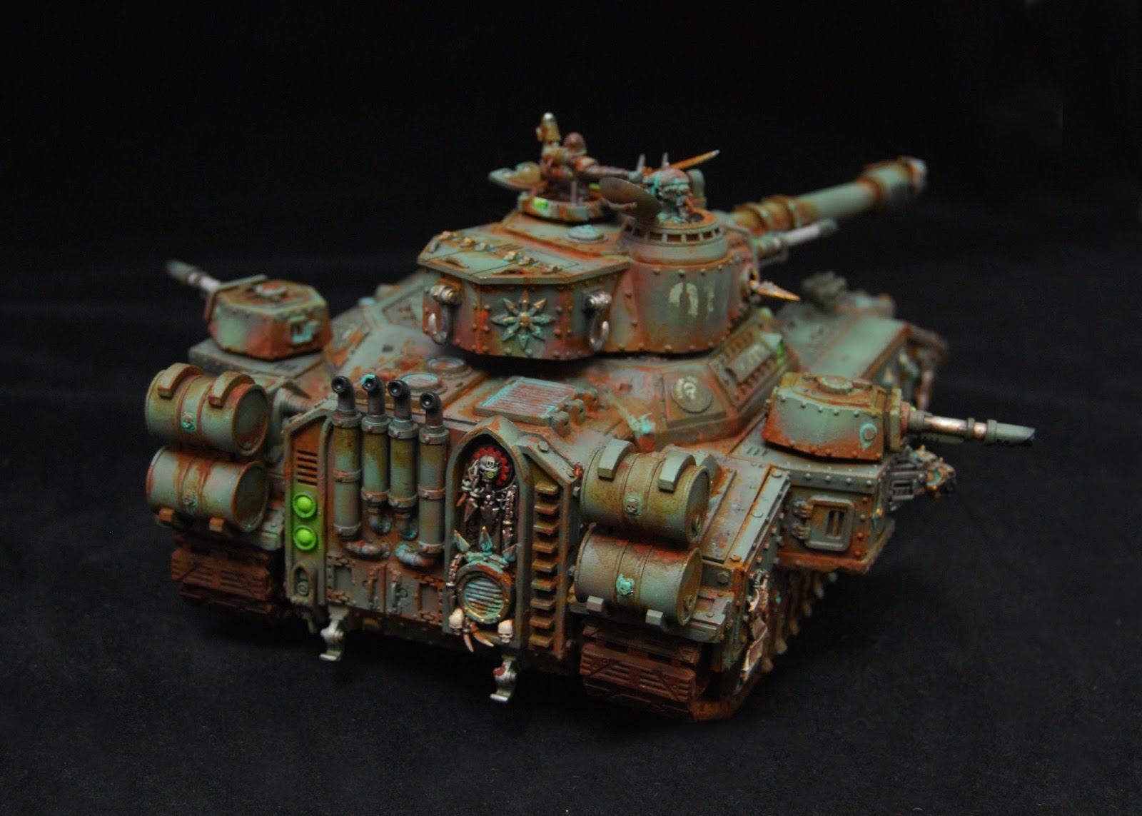 40k Nurgle Baneblade / Hellhammer / Plaguereaper Painted for Sale ...