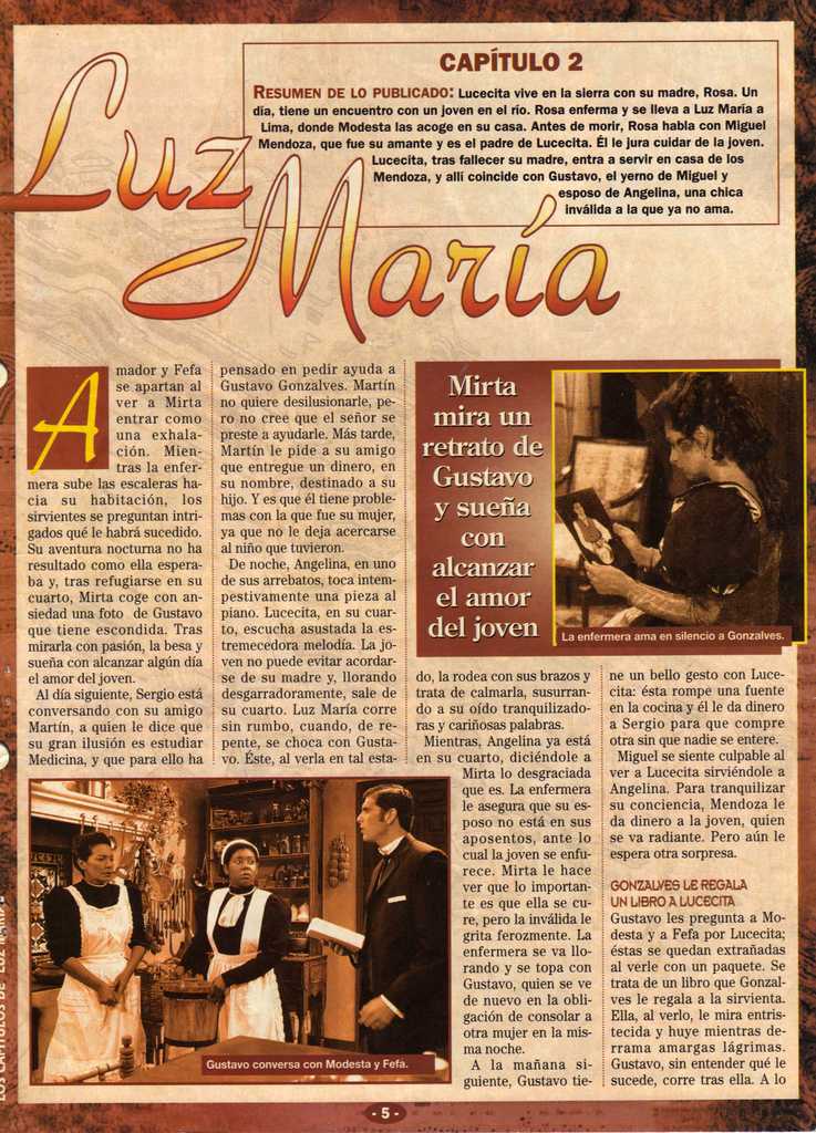 FILMY KOSTIUMOWE: Luz María (TV Serial 1998– )