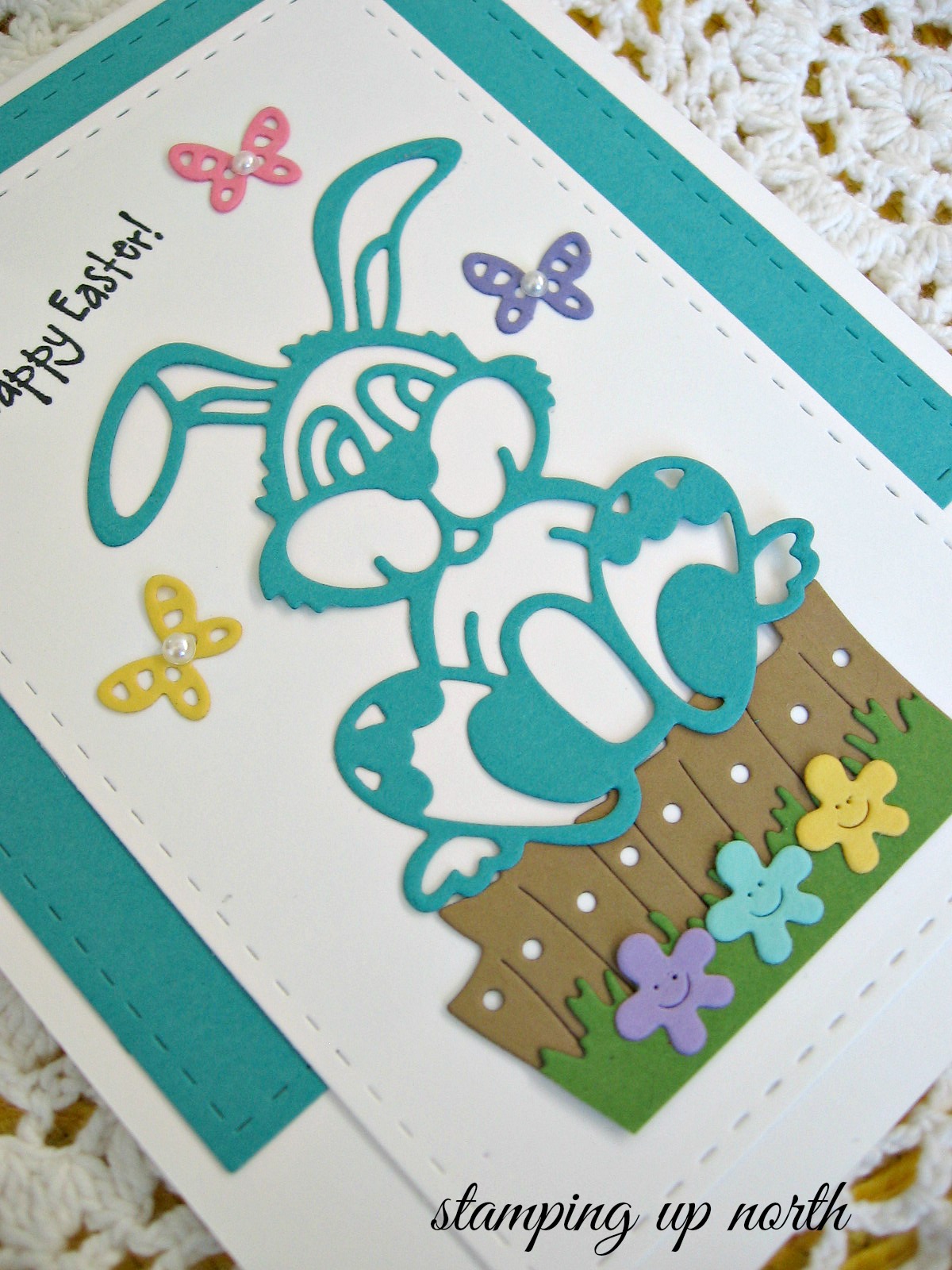 Funny Bunny Easter Card with Laurie Schmidt - Cheery Lynn Designs ...