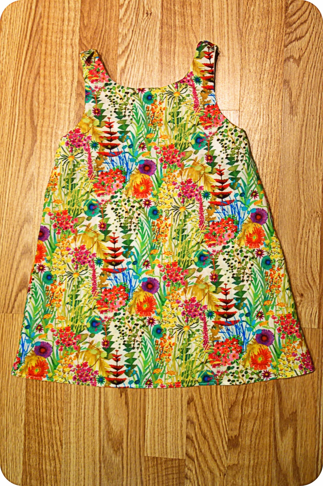 My Superfluities: Made by Me Files: Tresco Floral Top and Girl's Dress ...
