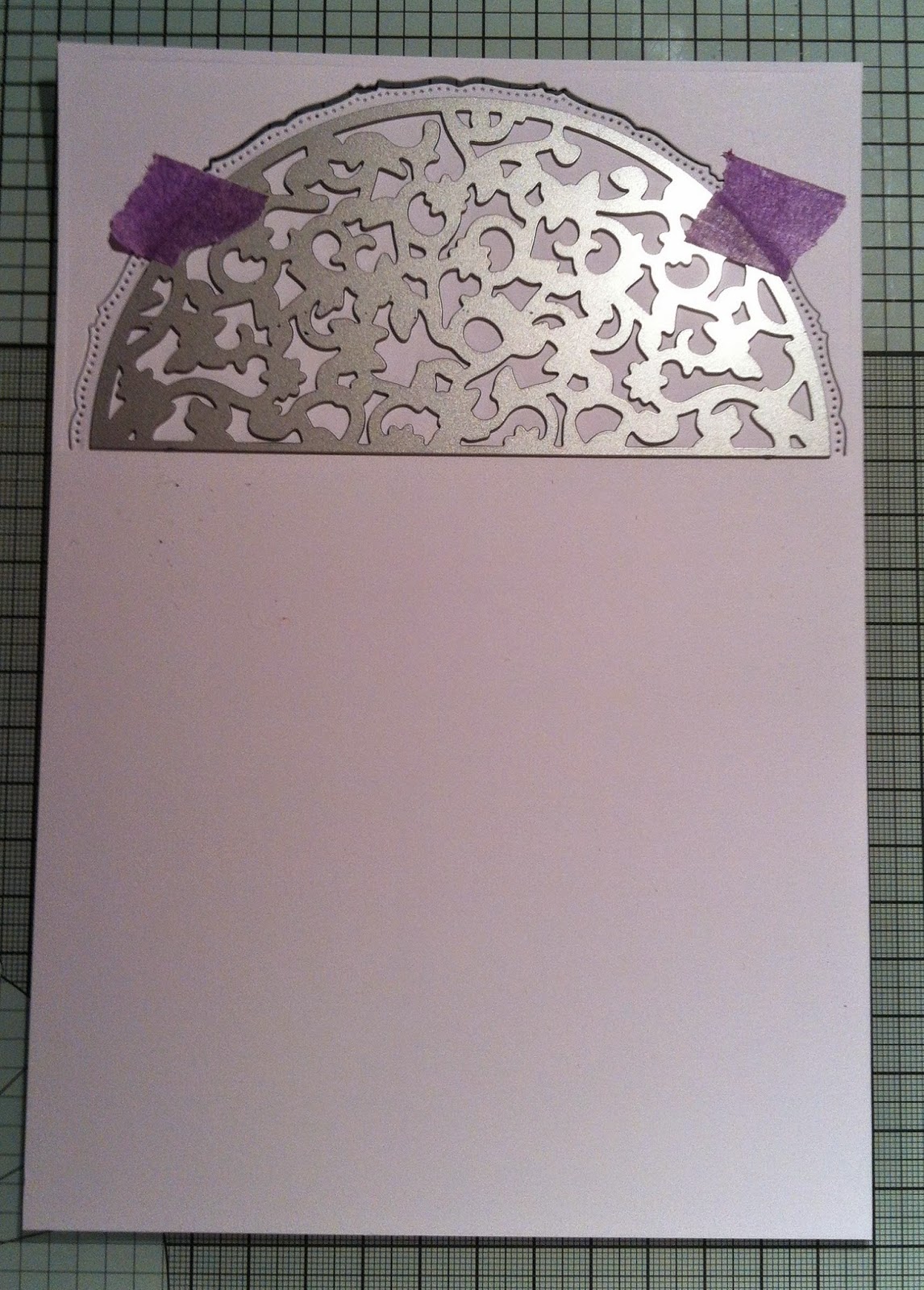 Crafty Diva Cards: Curved Top Gatefold Thank You Card