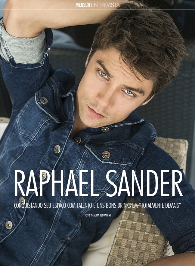 CAPA: Raphael Sander conquista seu espaço com talento e uns bons drinks ...