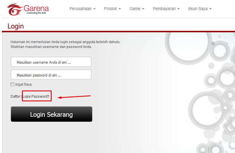 Cara Mengatasi Lupa Password Point Blank