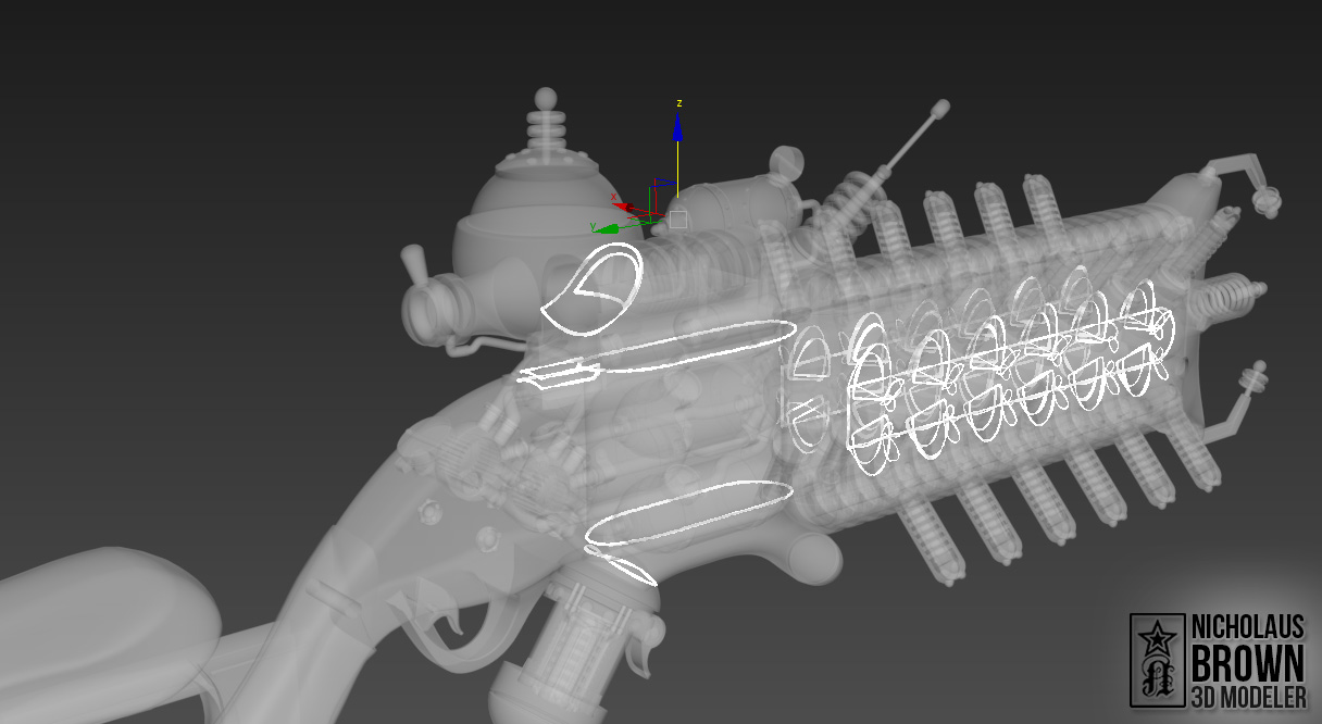 WETA-style Futuristic Ray Gun