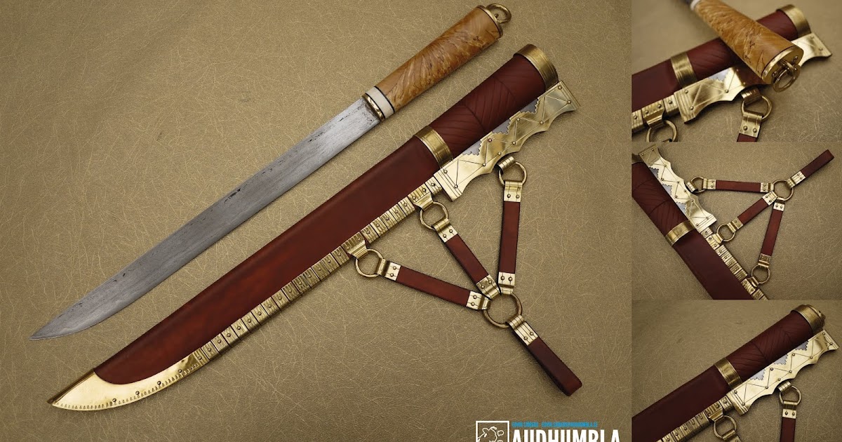 Audhumbla: Two Scandinavian style seaxes!