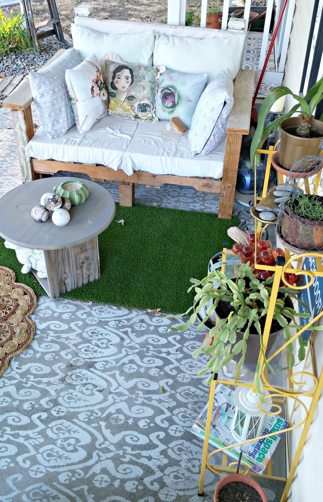 7 Drool Worthy Bohemian Style Patios You'll Love! - Little Vintage Cottage