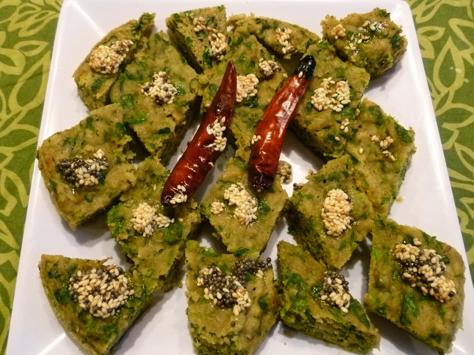 Indian Food: Chora Methi Na Dhokla
