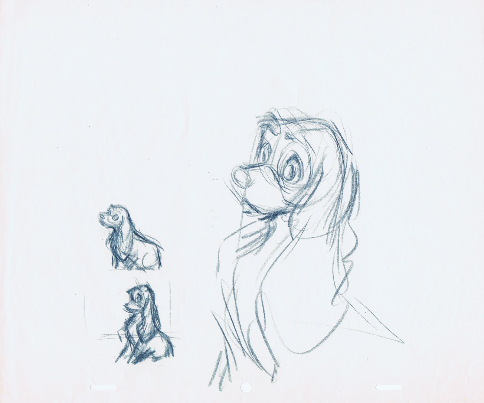 Living Lines Library: Lady and the Tramp (1955) - Character Design ...