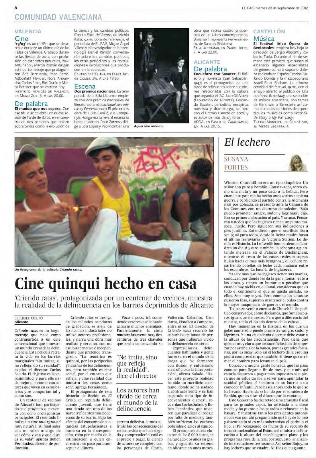 CULTURA POLIGONERA: “Criando ratas” de Carlos Salado (2016)