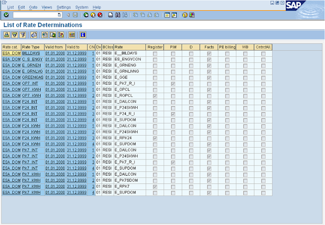 SAP ISU Billing Configuration - Part 2