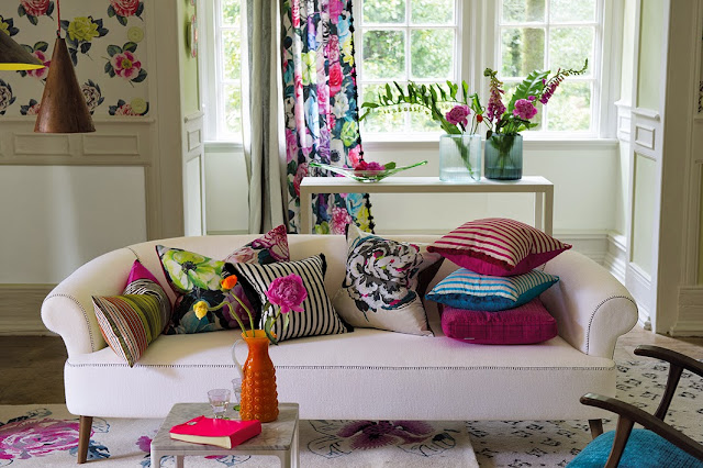 Interior Decor & Home Decoration Ideas with Home Fabrics and Rugs ...