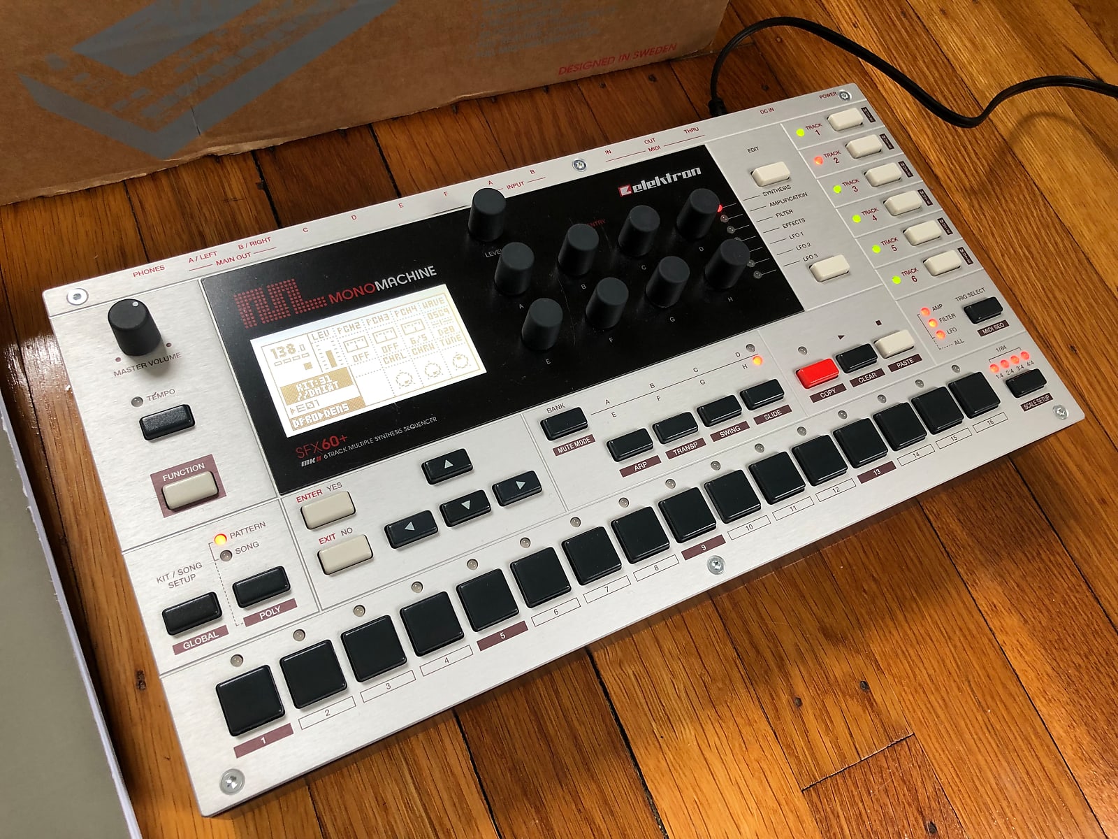 MATRIXSYNTH: Elektron Monomachine SFX-60+ MKII - (2016 Final Build) w ...