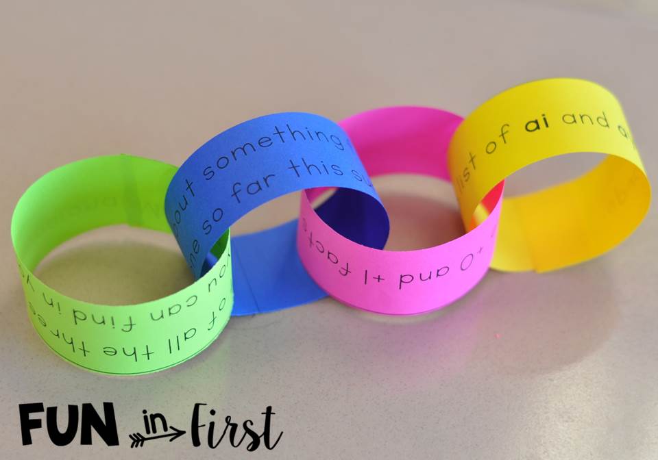 Summer Learning Chain - Fun in First