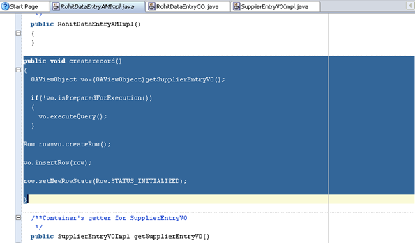 Oracle Application's Blog: How to Create oaf Page in Oracle Apps