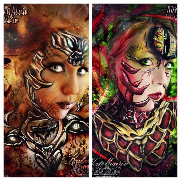 Crown Brush: Face Painting Tutorial with Face Painter 'Kate Monroe ...